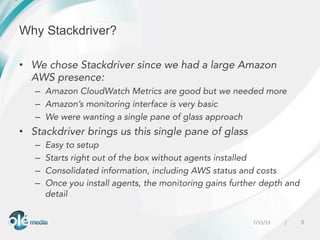 Using Stackdriver with MongoDB | PDF | Cloud Computing | Internet