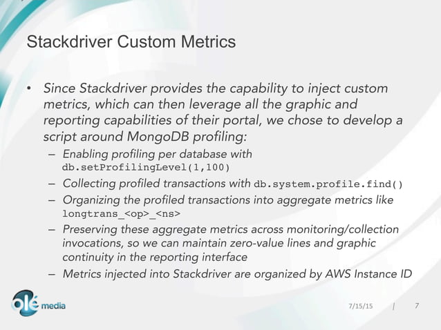 Using Stackdriver With Mongodb Pdf Cloud Computing Internet