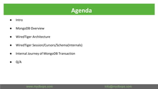 MongoDB WiredTiger Internals: Journey To Transactions | PDF