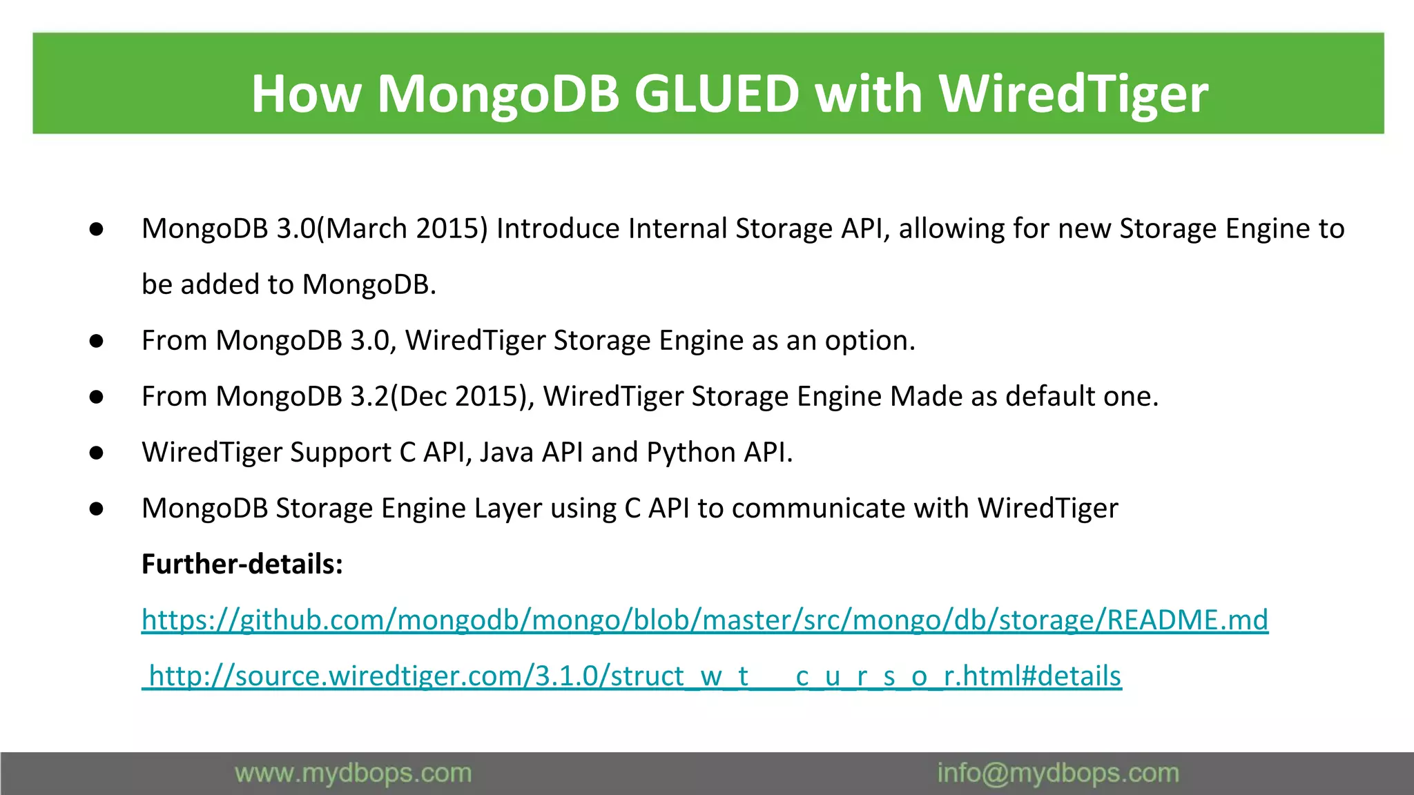 MongoDB WiredTiger Internals: Journey To Transactions | PPT