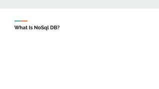 Mongodb with Spring Boot.pptx | Databases | Computer Software and Applications