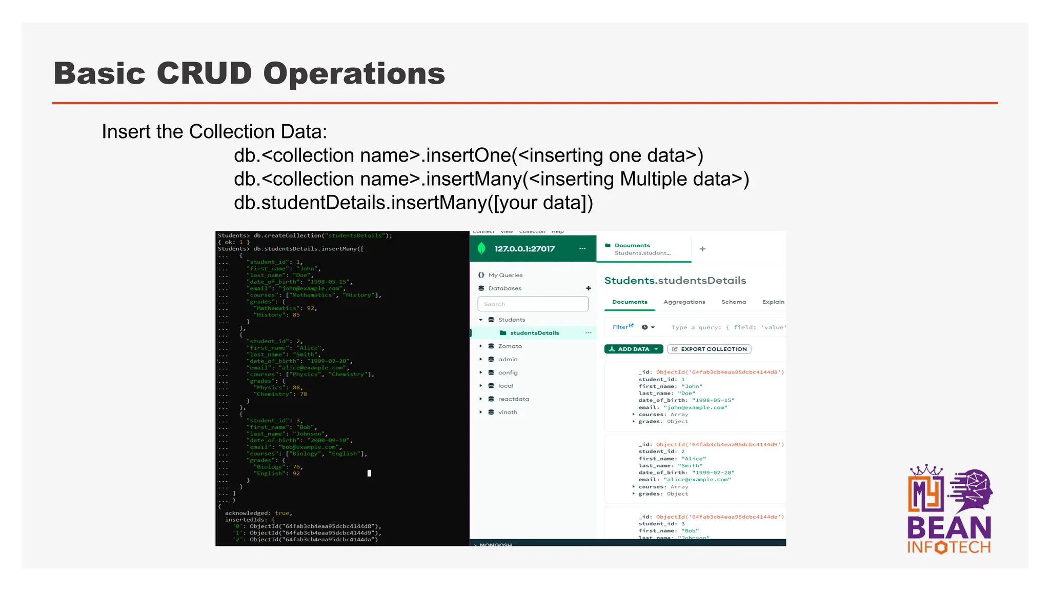 Mongodb Workshoppptx Computer Science And Engineering Pptx Databases Computer Software