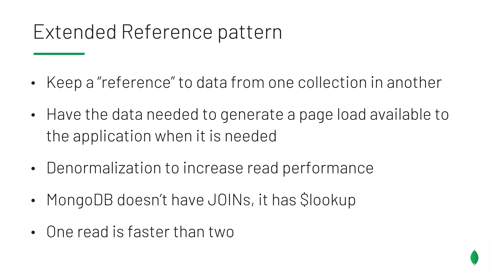 MongoDB.Live 2020 - Advanced Schema Design Patterns | PPTX