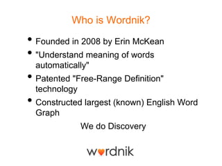 Inside Wordnik's Architecture | PPTX