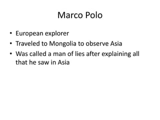 Mongol empire WS p1 | PPT