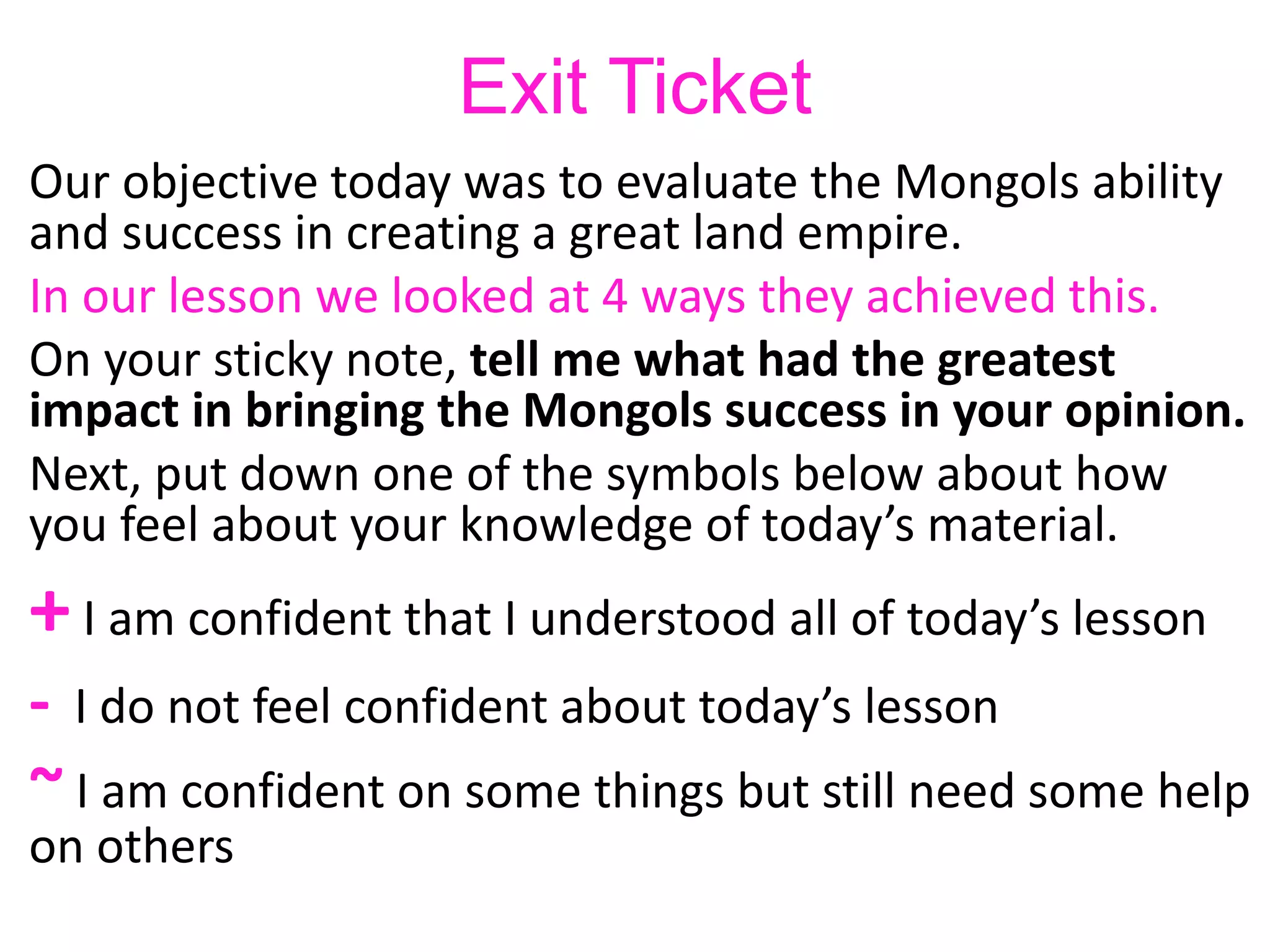 Mongol empire | PPT