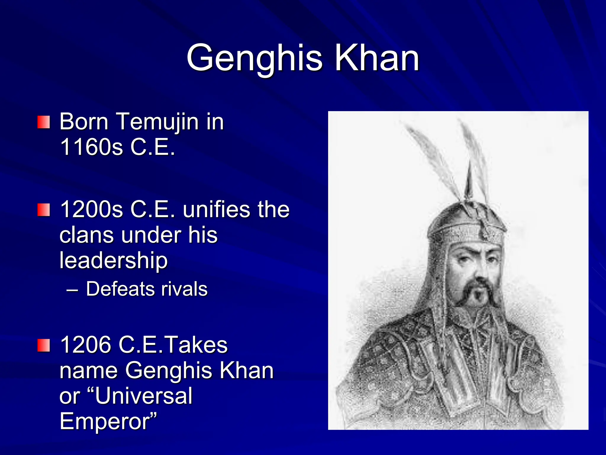 Mongol Empire Chingis khaan Amazing leadership.ppt