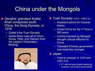 Mongol Empire Chingis khaan Amazing leadership.ppt