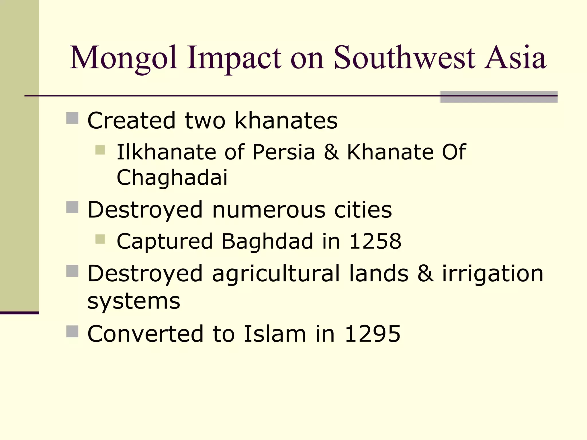 Mongol Empire | PPT