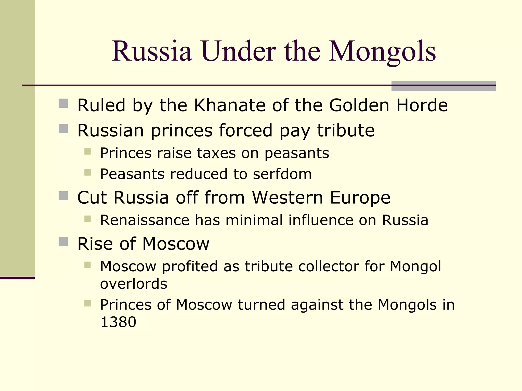 Mongol Empire | PPT