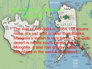 Mongolia | PPT | Geography | Science
