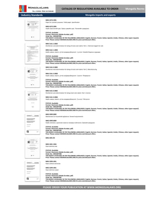 Mongolia fishing regulations (catalog) 0 | PDF