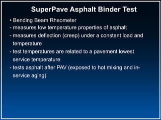 Asphalt Binders Used in Mongolia in the view of Superpave Specification,july 27, 2012 | PPTX