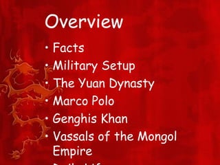 Mongolian Empire | PPT