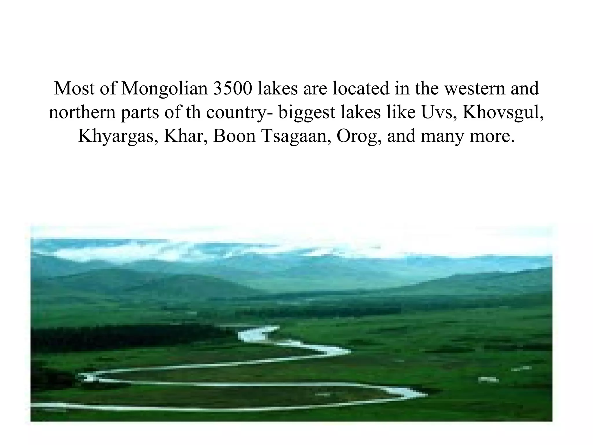 Mongolian geography.presention ana | PPT