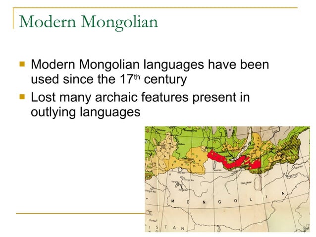 Mongolian Education, Language, and Numerals | PPT | Free Download