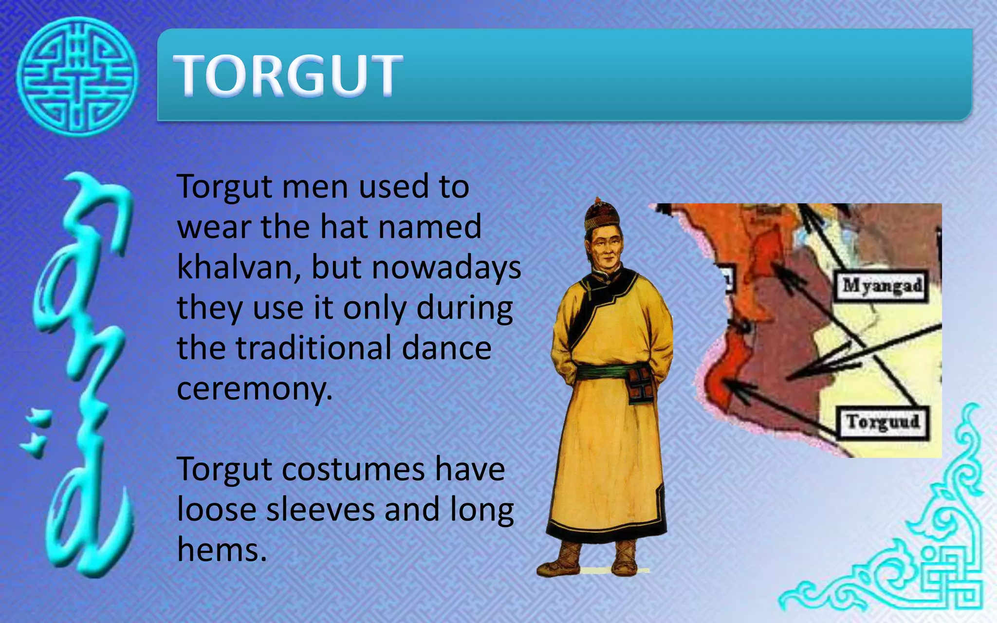 Mongolian national costumes | PPTX