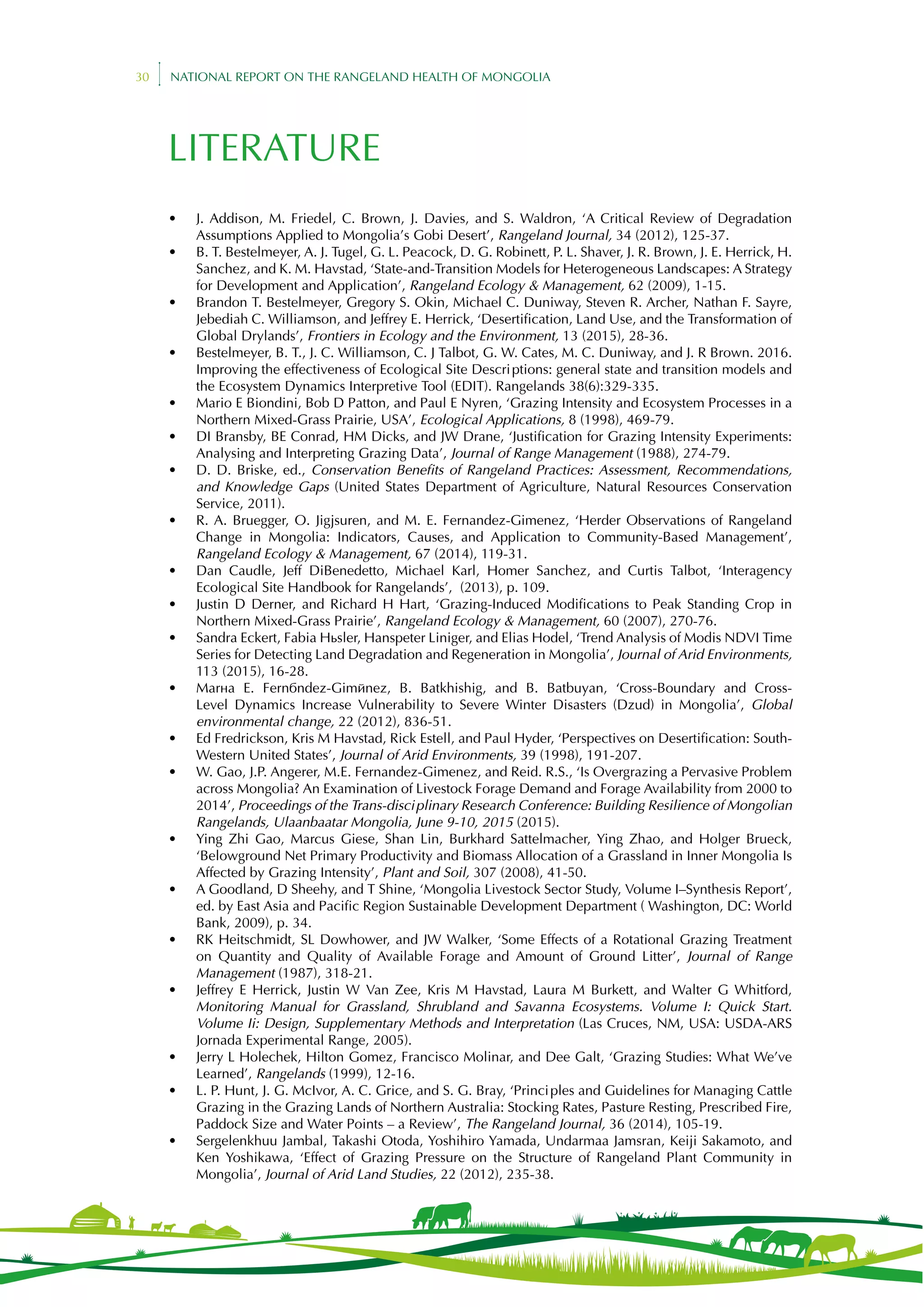 Mongolian national rangeland health assessment report 2018 | PDF