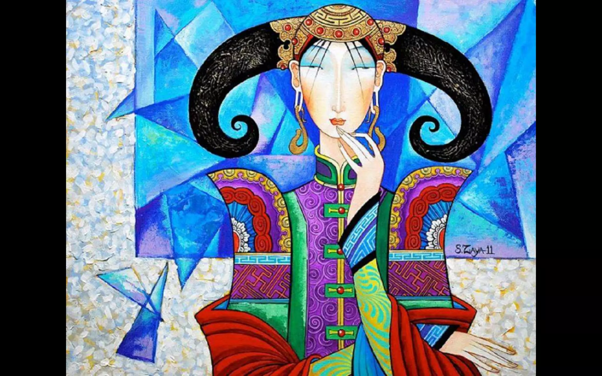 Mongolian Painter~Zayasaikhan Sambuu | PPSX