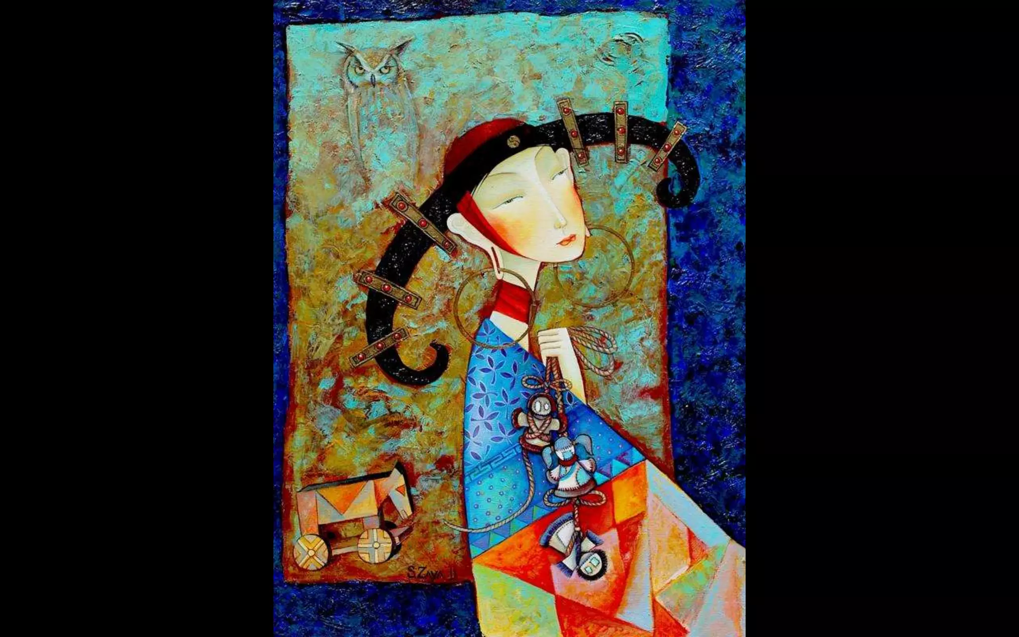 Mongolian Painter~Zayasaikhan Sambuu | PPSX