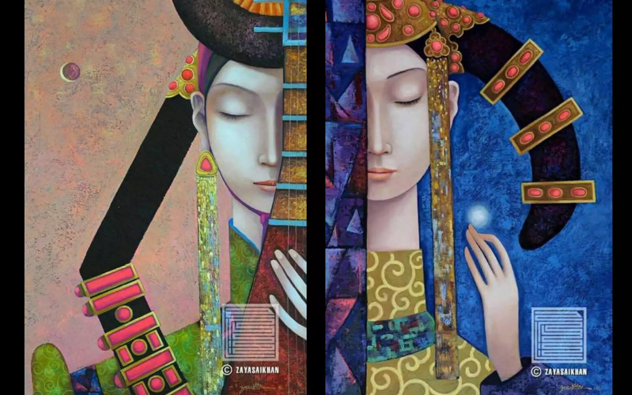 Mongolian Painter~Zayasaikhan Sambuu | PPSX