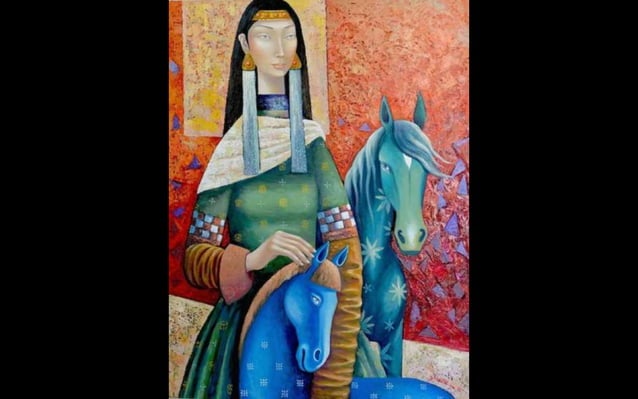 Mongolian Painter~Zayasaikhan Sambuu | PPSX