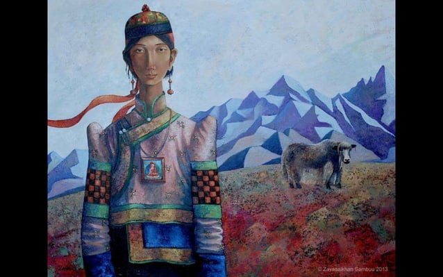 Mongolian Painter~Zayasaikhan Sambuu | PPSX