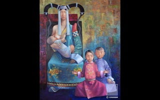 Mongolian Painter~Zayasaikhan Sambuu | PPT