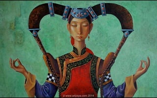 Mongolian Painter~Zayasaikhan Sambuu | PPT