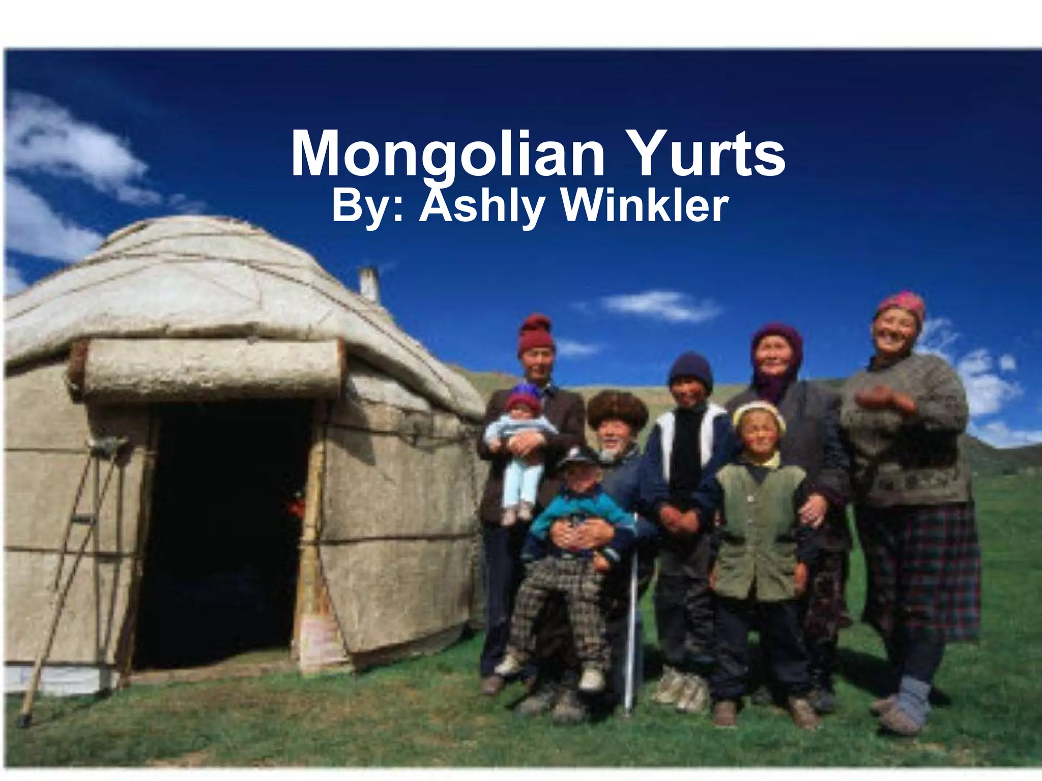 Mongolian Homes | PPT