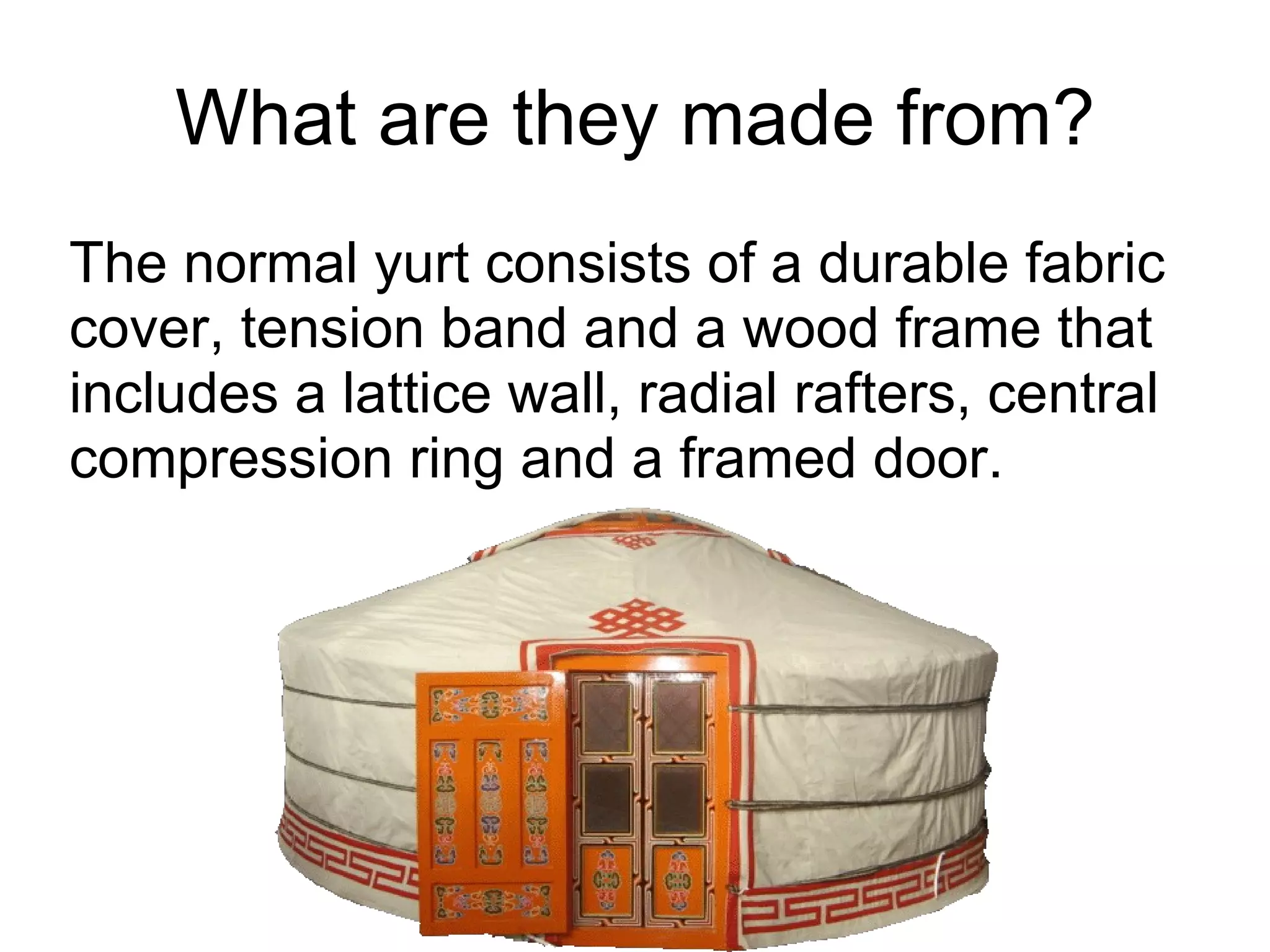 Mongolian Homes | PPT