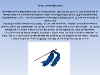 Mongolian traditional music instruments | PPTX