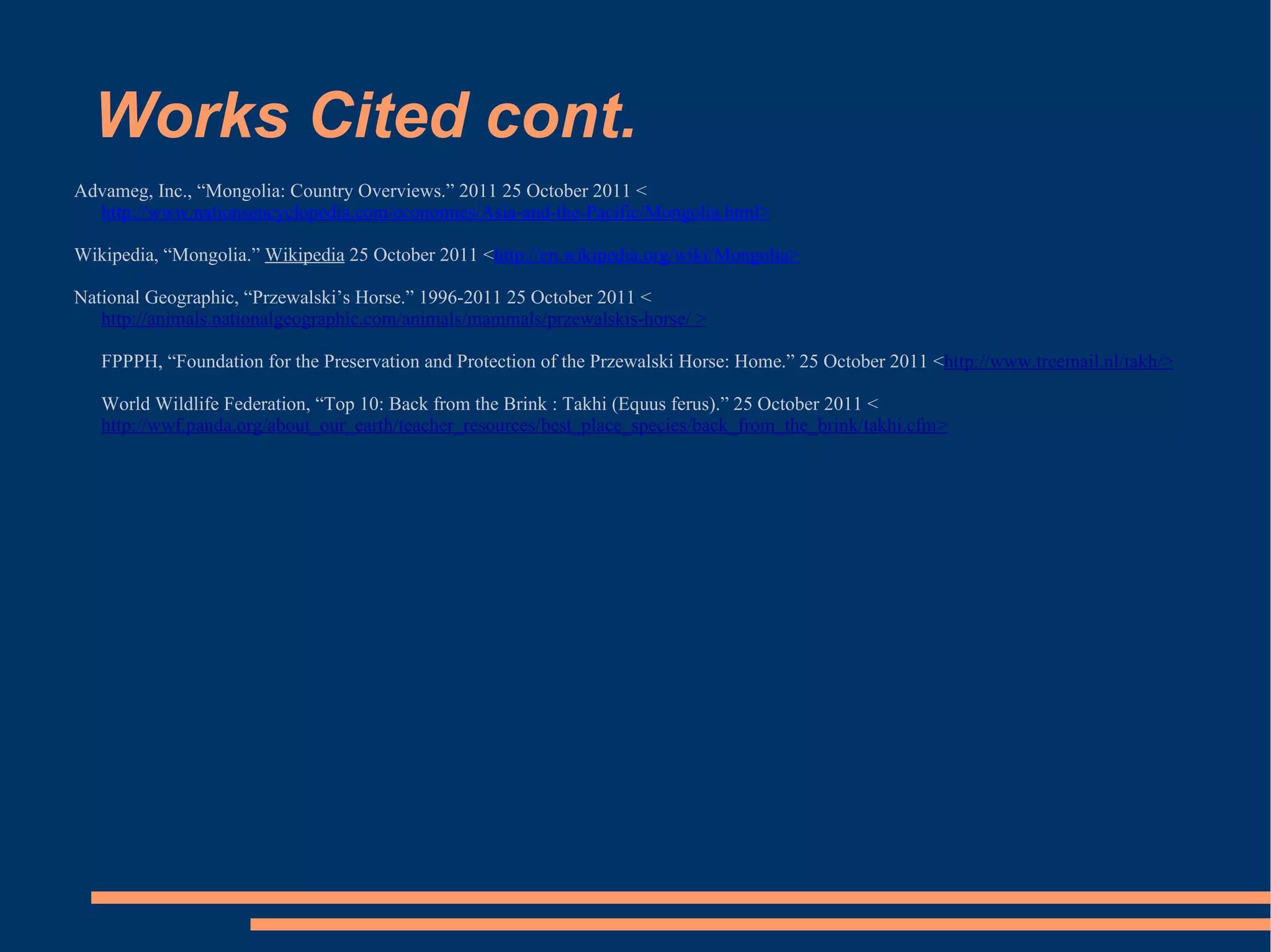 Mongolia presentation | ODP