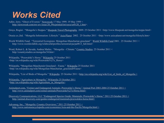 Mongolia presentation | ODP