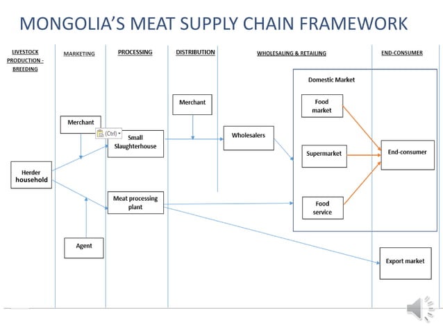 Mongolia’s meat supply chain analysis | PPTX | Agriculture | Industries