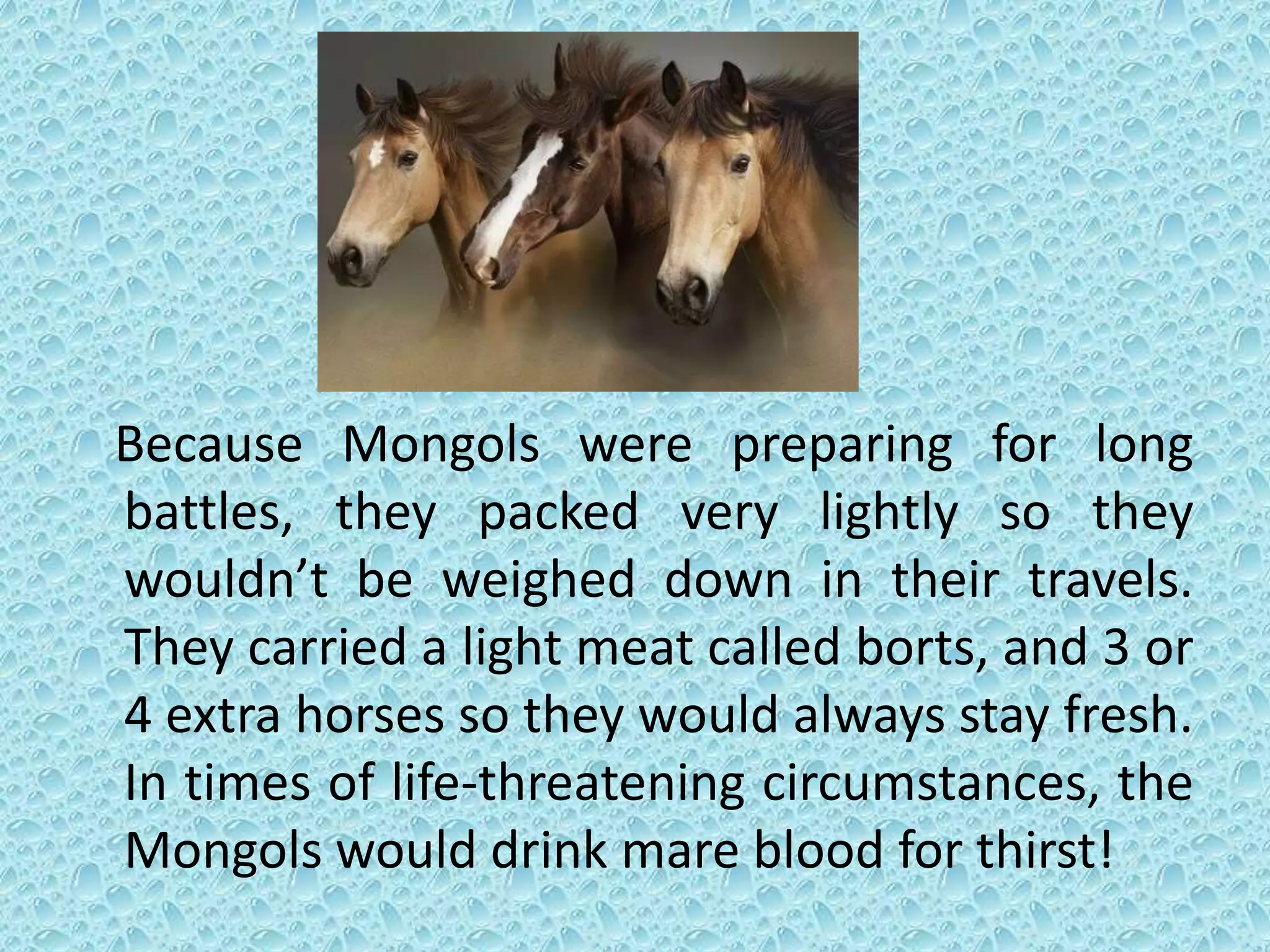 Mongol War Tactics | PPTX