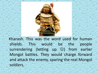 Mongol War Tactics | PPTX