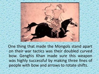 Mongol War Tactics | PPTX