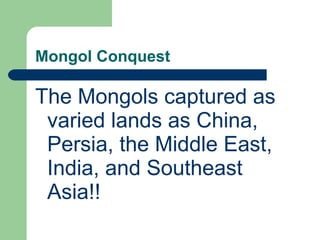 Mongol PP | PPT