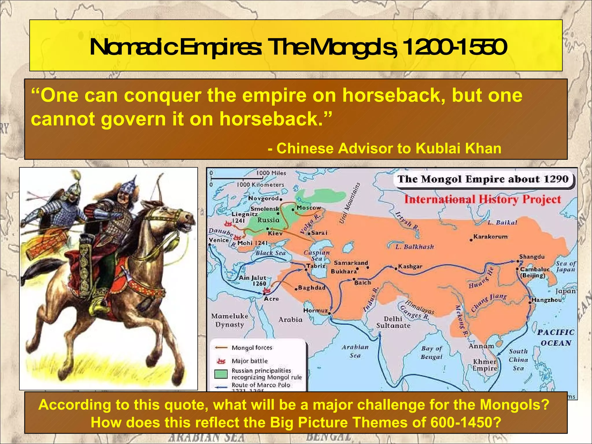 Mongols | PPT | Religion & Spirituality