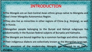 Mongol tribes | PPT