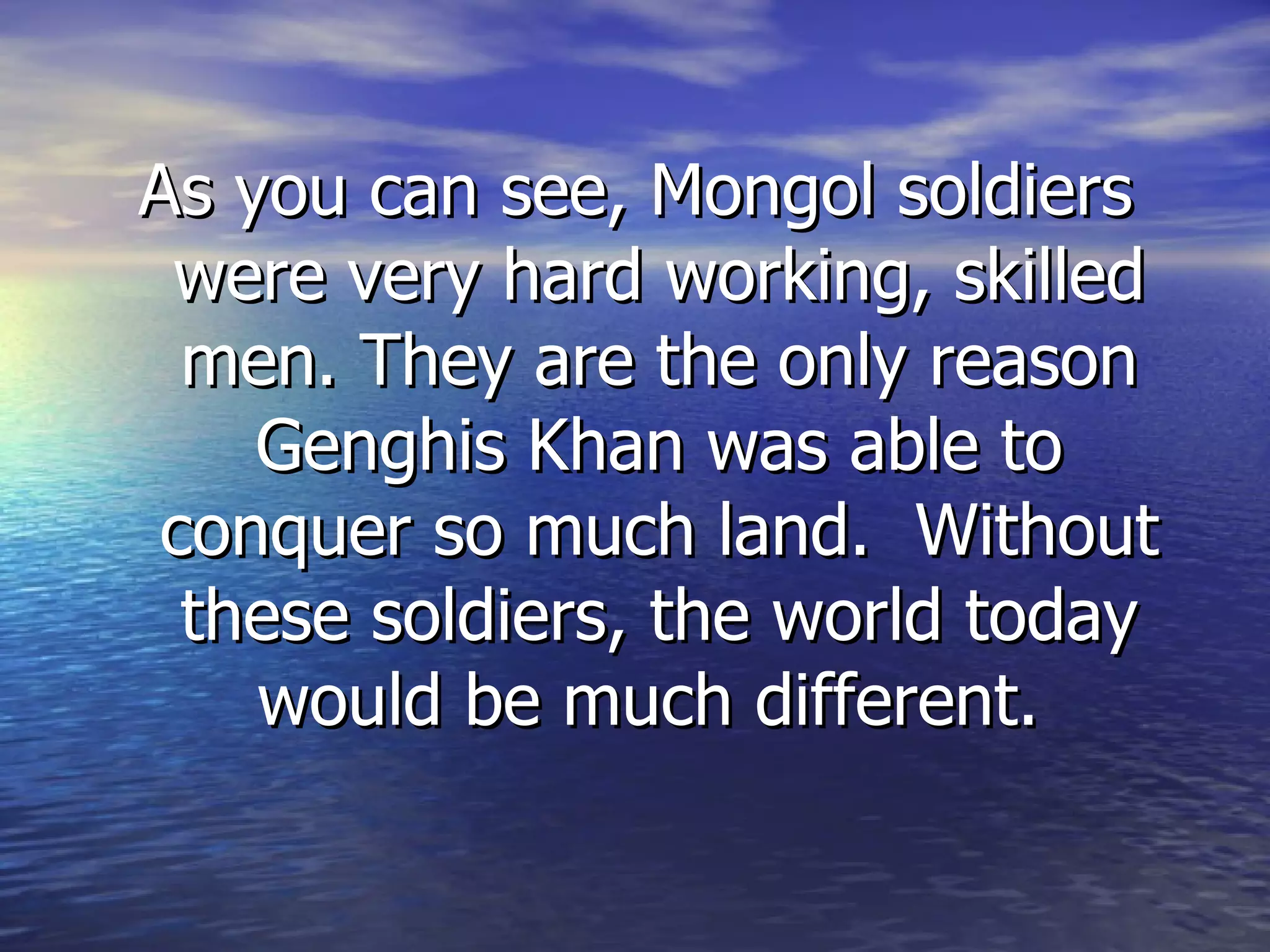 Mongol War Tactics, Weapons, And Conquest | PPT