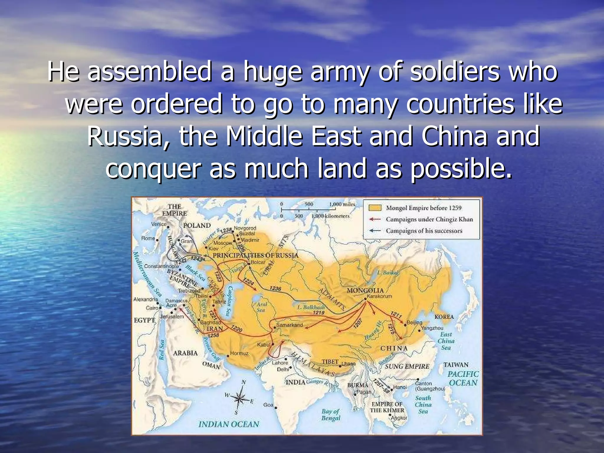 Mongol War Tactics, Weapons, And Conquest | PPT