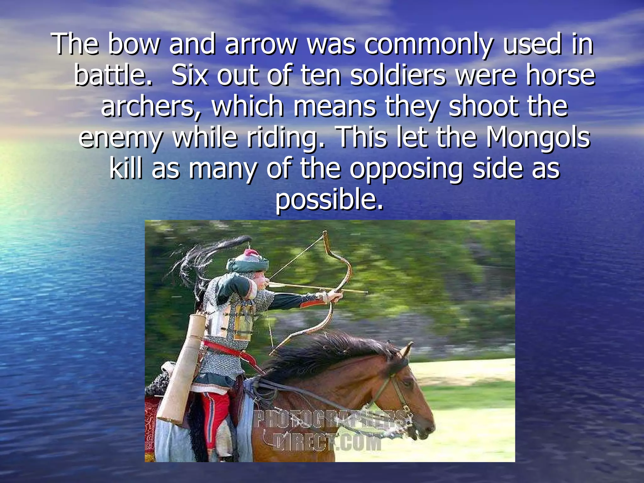 Mongol War Tactics, Weapons, And Conquest | PPT
