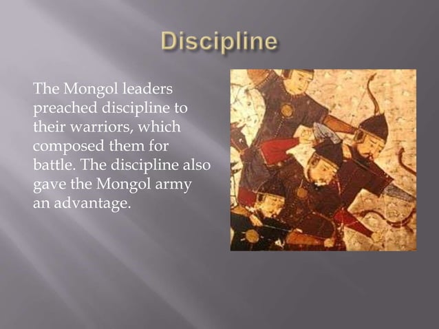 Mongol Weapons and Tactics | PPTX | Arms & Ammunition | Sensitive Topics