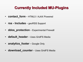 Introducing MongoPress | PPT | Databases | Computer Software and Applications