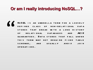 Introducing MongoPress | PPT | Databases | Computer Software and Applications