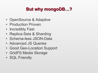 Introducing MongoPress | PPT | Databases | Computer Software and Applications