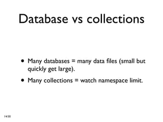 MongoUK - Approaching 1 billion documents with MongoDB1 Billion ...