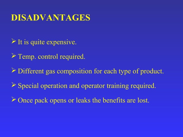Controlled atmosphere and modified atmosphere storage | PPT